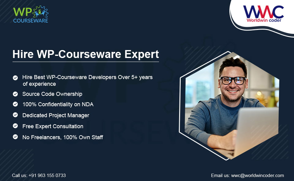 Hire Wp Courseware Expert Wp Courseware Developer Worldwin Coder